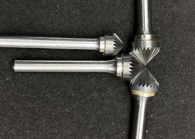 Industrial Cone Carbide Burr Set Tree Shape Carbide Rotary Bits With ...