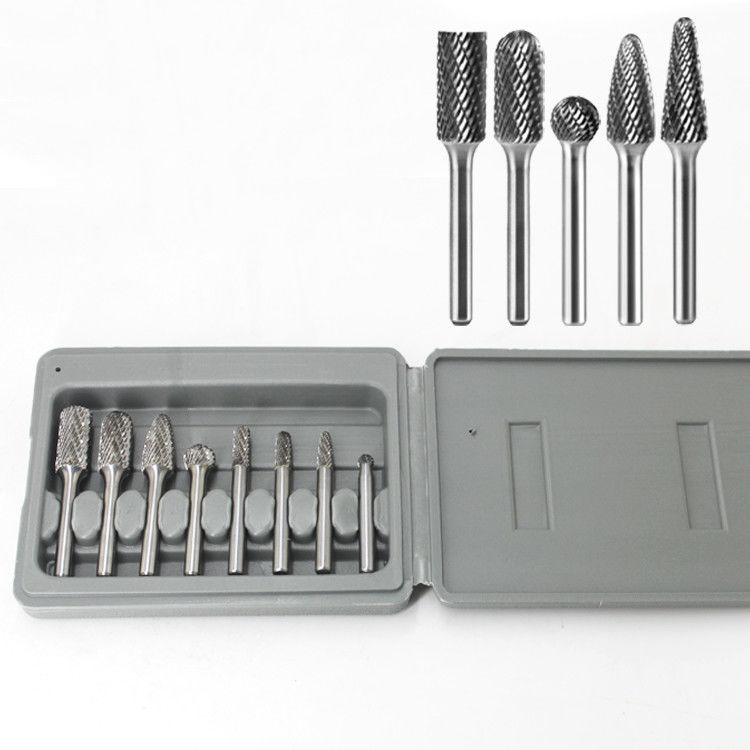 Multi Shapes Tungsten Carbide Burr Assortment Cemented Carbide Burr Set ...