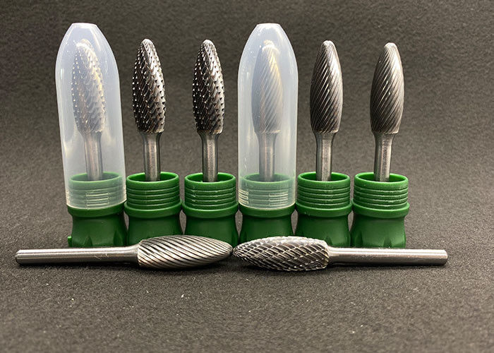 Polishing Grinding Carbide Carving Burrs SH Flame Type Metal Cutting Burrs