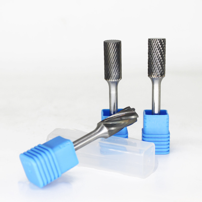 SA Type A Solid Tungsten Carbide Burs - Cylindrical Burrs