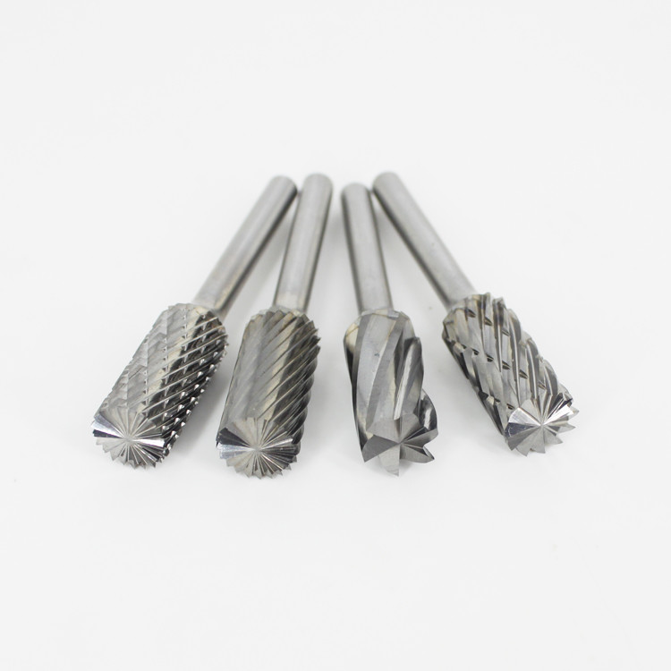 1/8 Shank Tungsten Carbide Burr Bits with Total Length 38-81mm Head ...