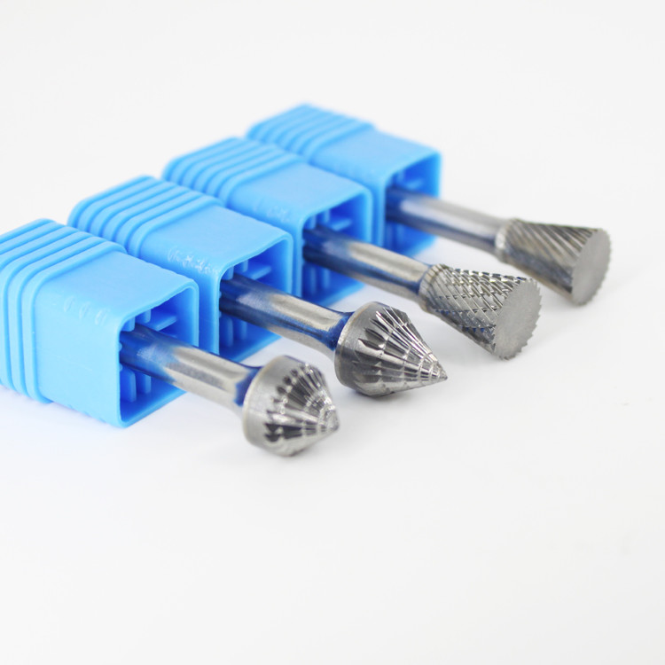 Tungsten Carbide Burr Bits For OEM Support Tooth Shape Single/ Double ...