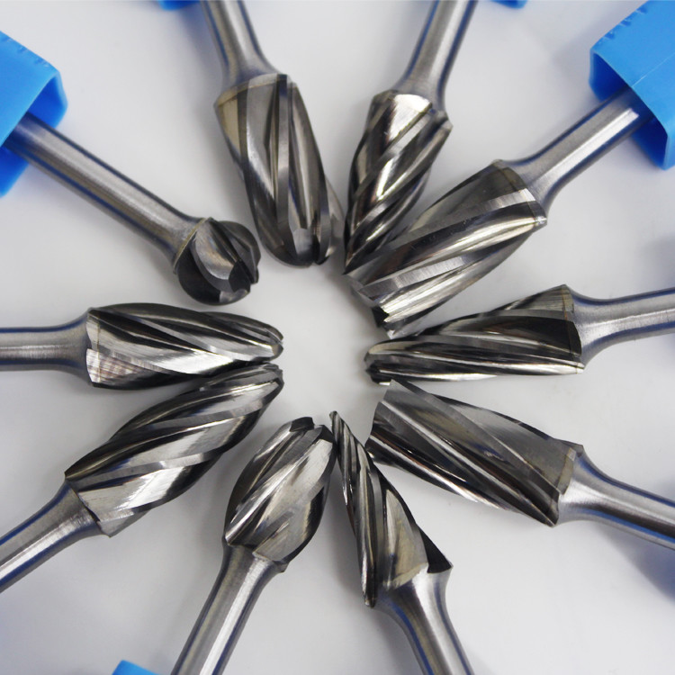 Carbide Burr Bits Diamond Cut Aluma Tooth Shape Wide Head Diameter ...