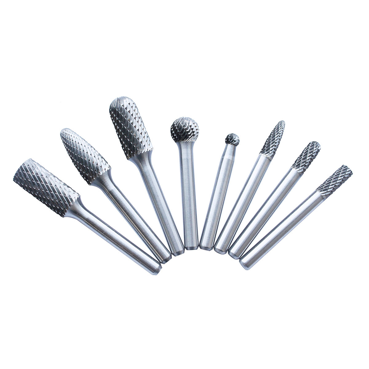 Professional Grade SF-5 1/4inch Carbide Burr Rotary File Bits for ...