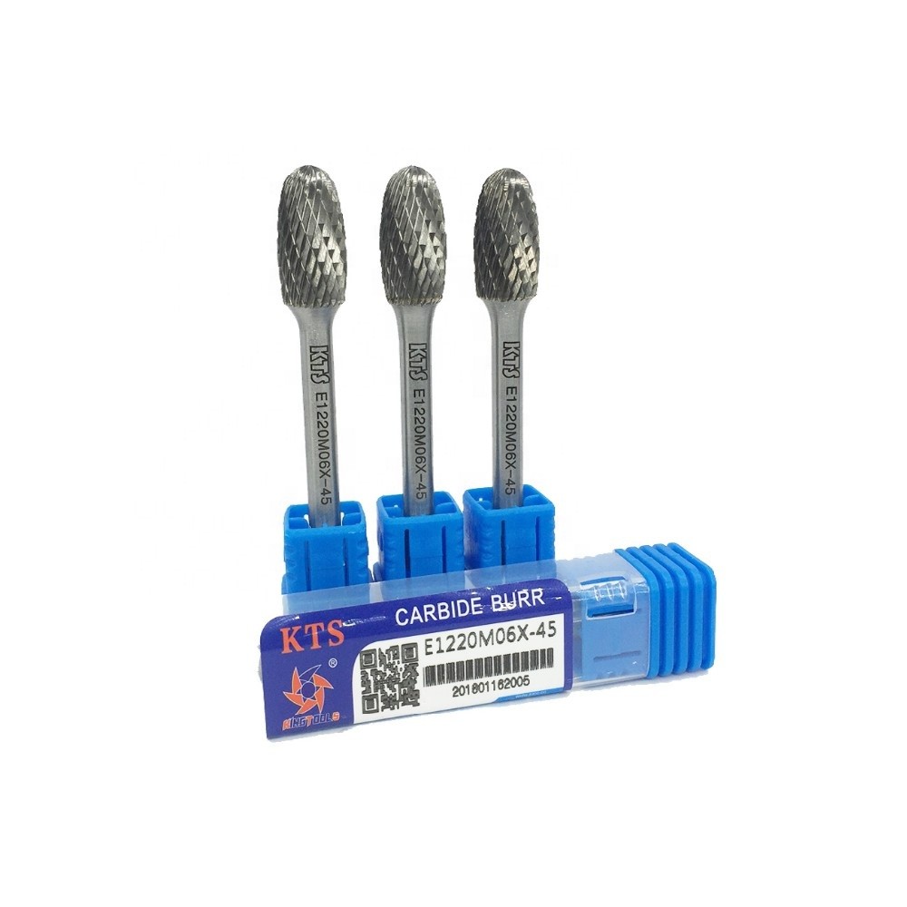 Reliable Die Grinder Metal Cutting Bits Cylinder Rotary Rasp Silver Color