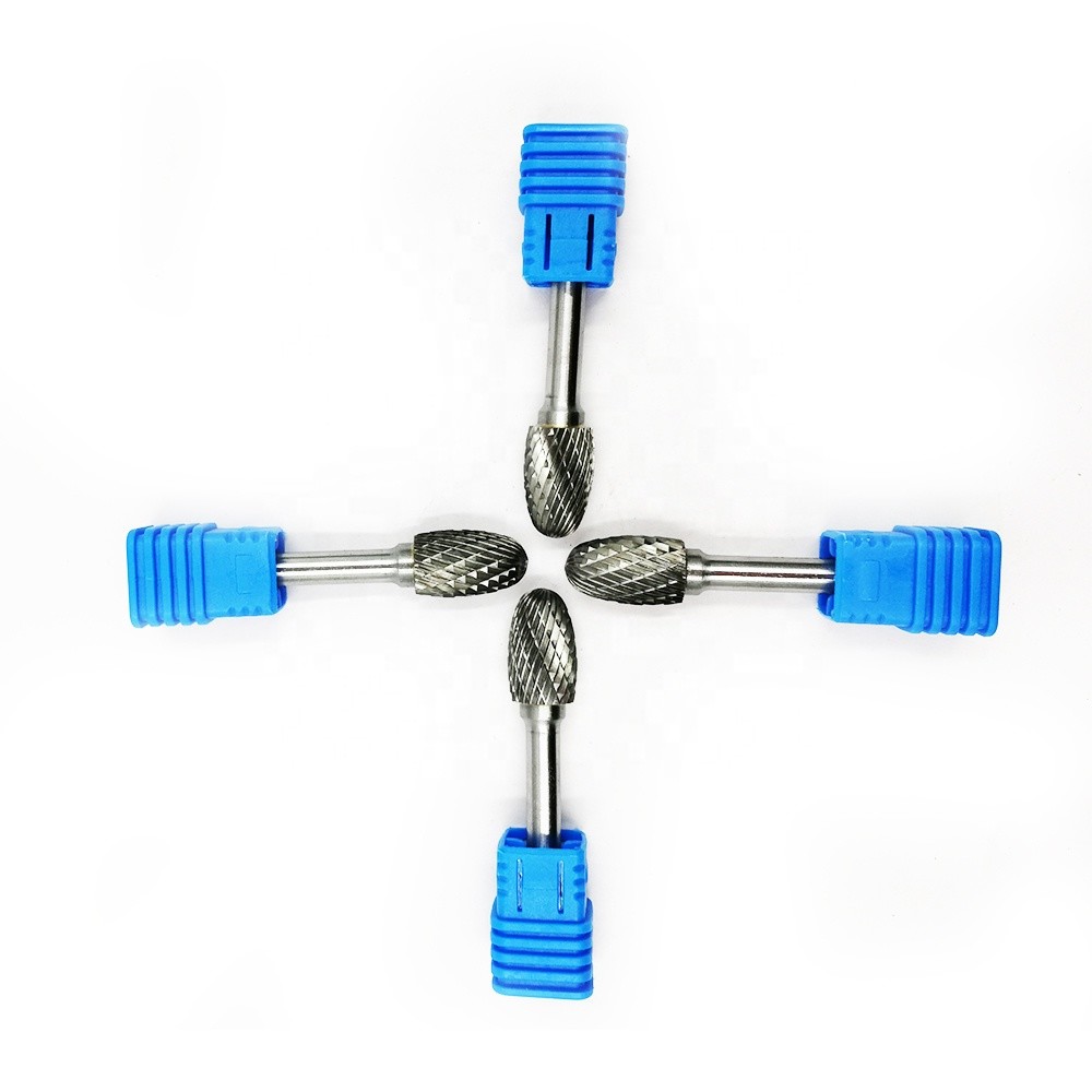 Reliable Die Grinder Metal Cutting Bits Cylinder Rotary Rasp Silver Color