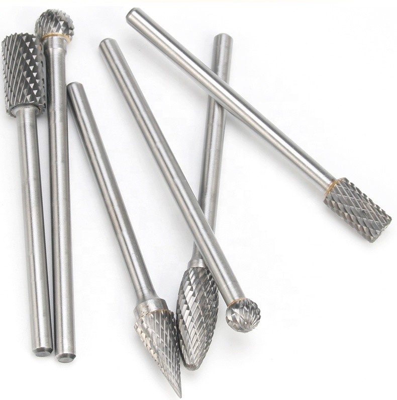 High Performance Long Shank Carbide Burr Carbide Burr Tool Full Size