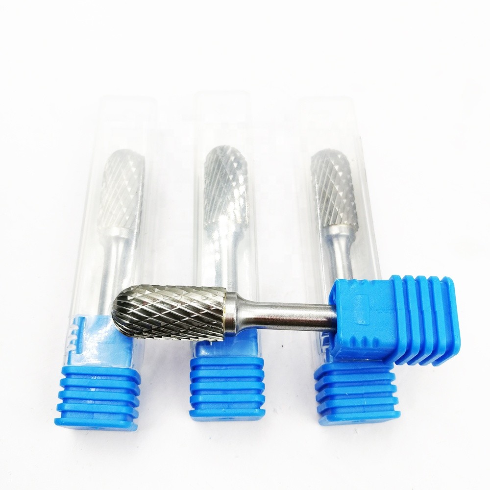 Professional Solid Carbide Burr Set Ball Nose Type C Rotary Carving Bits
