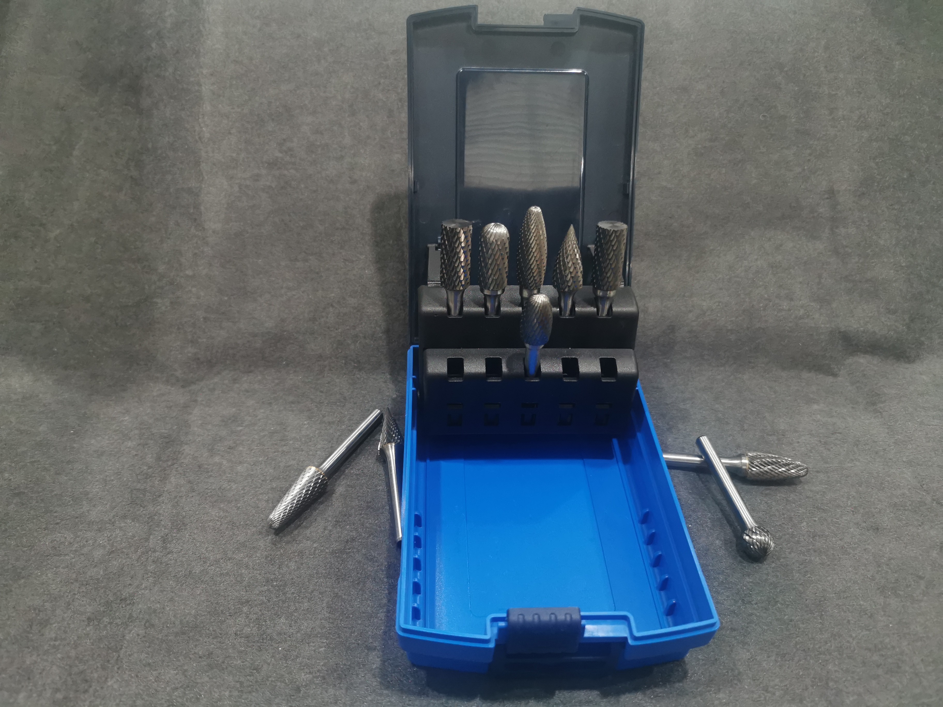 Custom Case Easy Taking Tungsten Carbide Burr Set Silver Welding PFERD ...