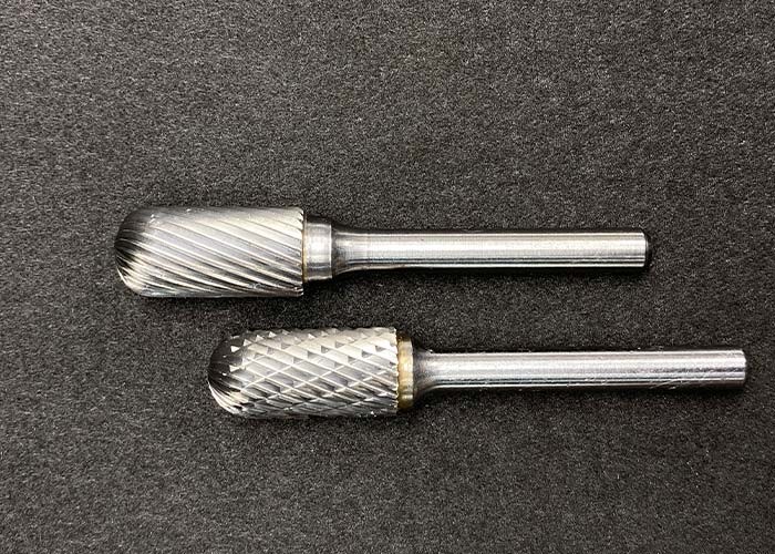 Conical Grinding Head Carbide Rotary Bits For Rotary Tools Sliver Color