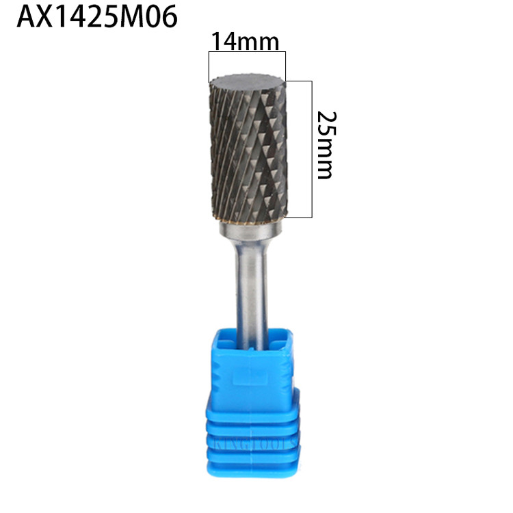 A/B/C Type Pointed 6mm Shank Carbide Cylindrical Rotary File For Wood ...