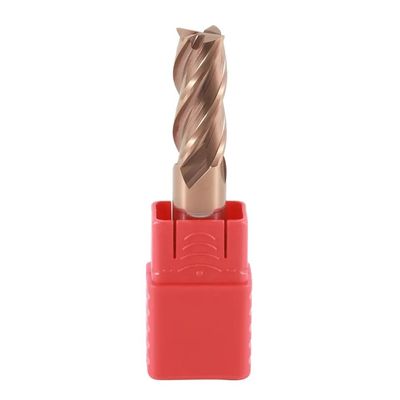 Rainbow Carbide DLC Coated End Mills Fresas CNC Milling Cutter For ...